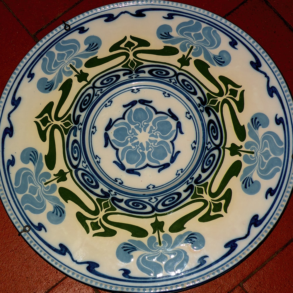 Large parade plate - Marzio Cinelli