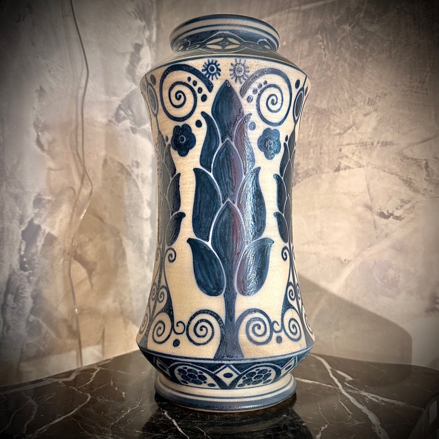 Stoneware albarello - Galileo Chini - Marzio Cinelli